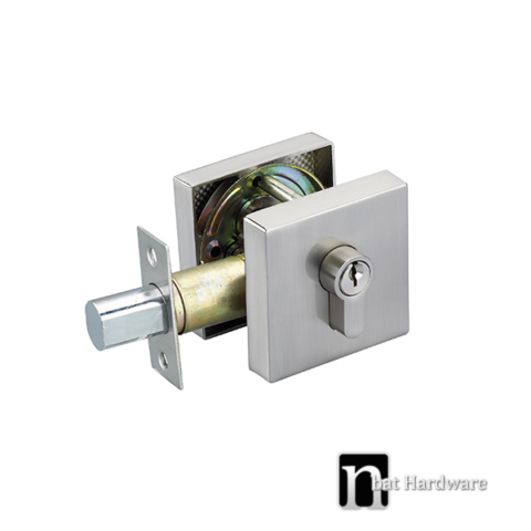 Square Shaped Double Cylinder Deadbolt | nBat Hardware