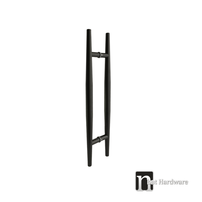 Matt Black Door Pulls 600mm Logan Series | nBat Hardware