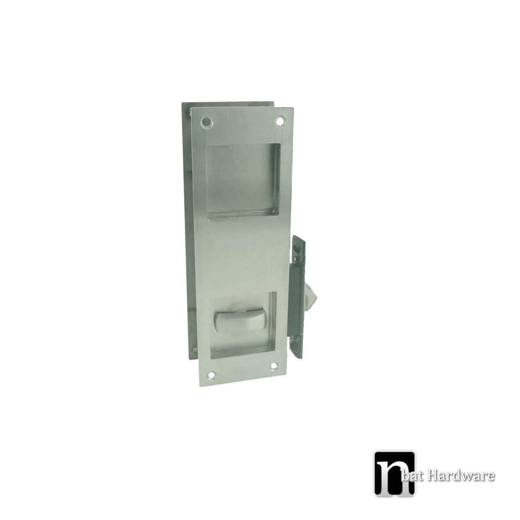 Morgan Series Matt Black Sliding Privacy Set | nBat Hardware