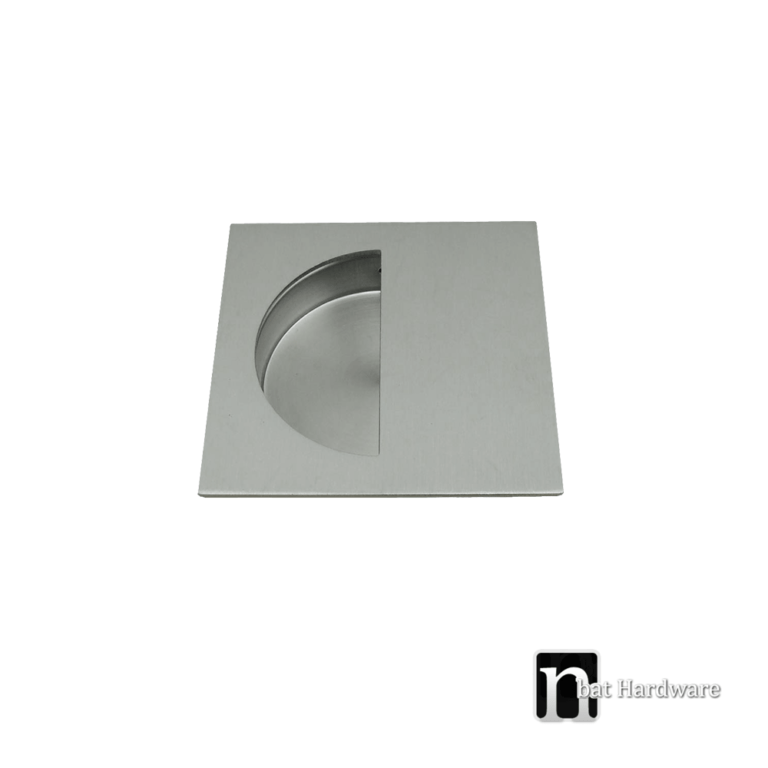 70mm Square Sliding Door Flush Pull | nBat Hardware
