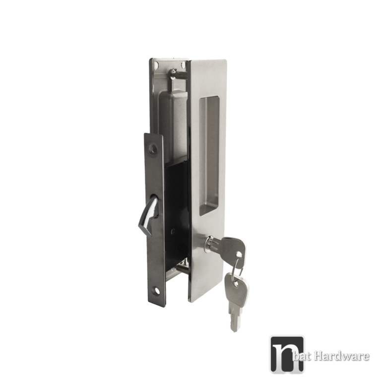 Morgan Series Sliding Door Key Lock Set | nBat Hardware