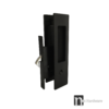 Matt Black Sliding Door Key Lock Set | nBat Hardware