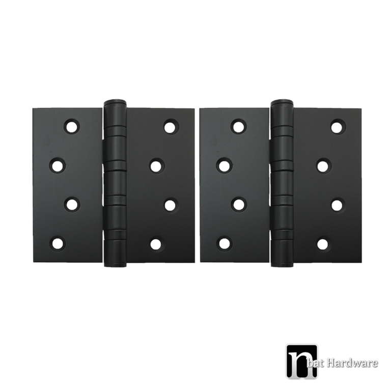 Matt Black Door Hardware Hinges | nBat Hardware