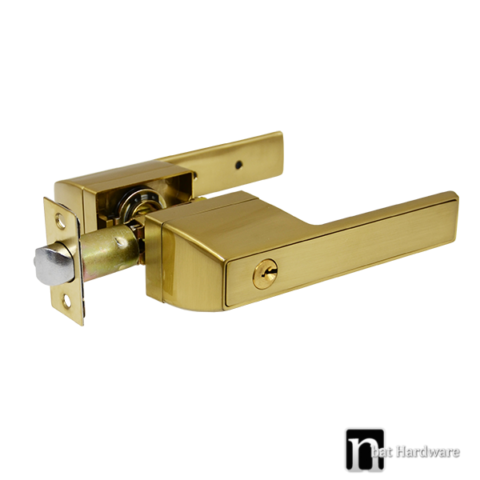 McKenzie Series Entrance Set - Brass Finish | nBat Hardware