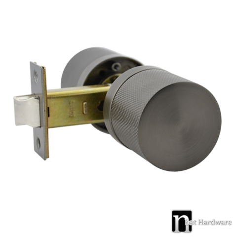 Gunmetal Finish Passage Knobs - Hartz Series | nBat Hardware