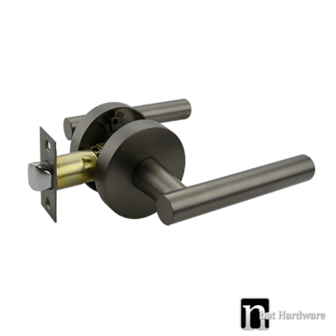 Lachlan Series Passage Set - Gunmetal Finish | nBat Hardware