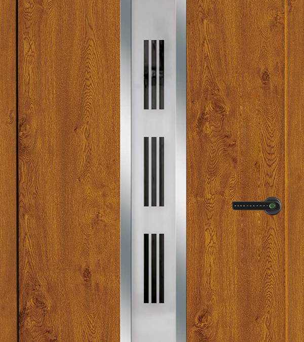 timer door with digital lever lock | nBat Hardware